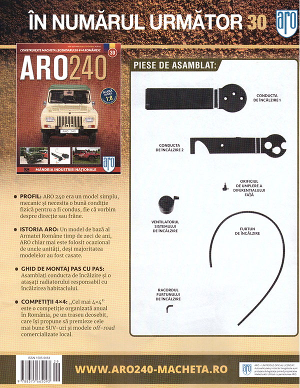 Macheta ARO 240 - Numarul 30 | Magazinul Colectionarului | Blog