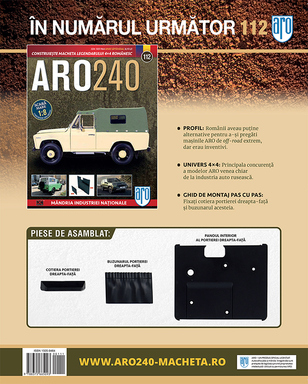 Macheta ARO 240 - Pachetul 26 (Nr. 108-111) | Magazinul Colectionarului ...